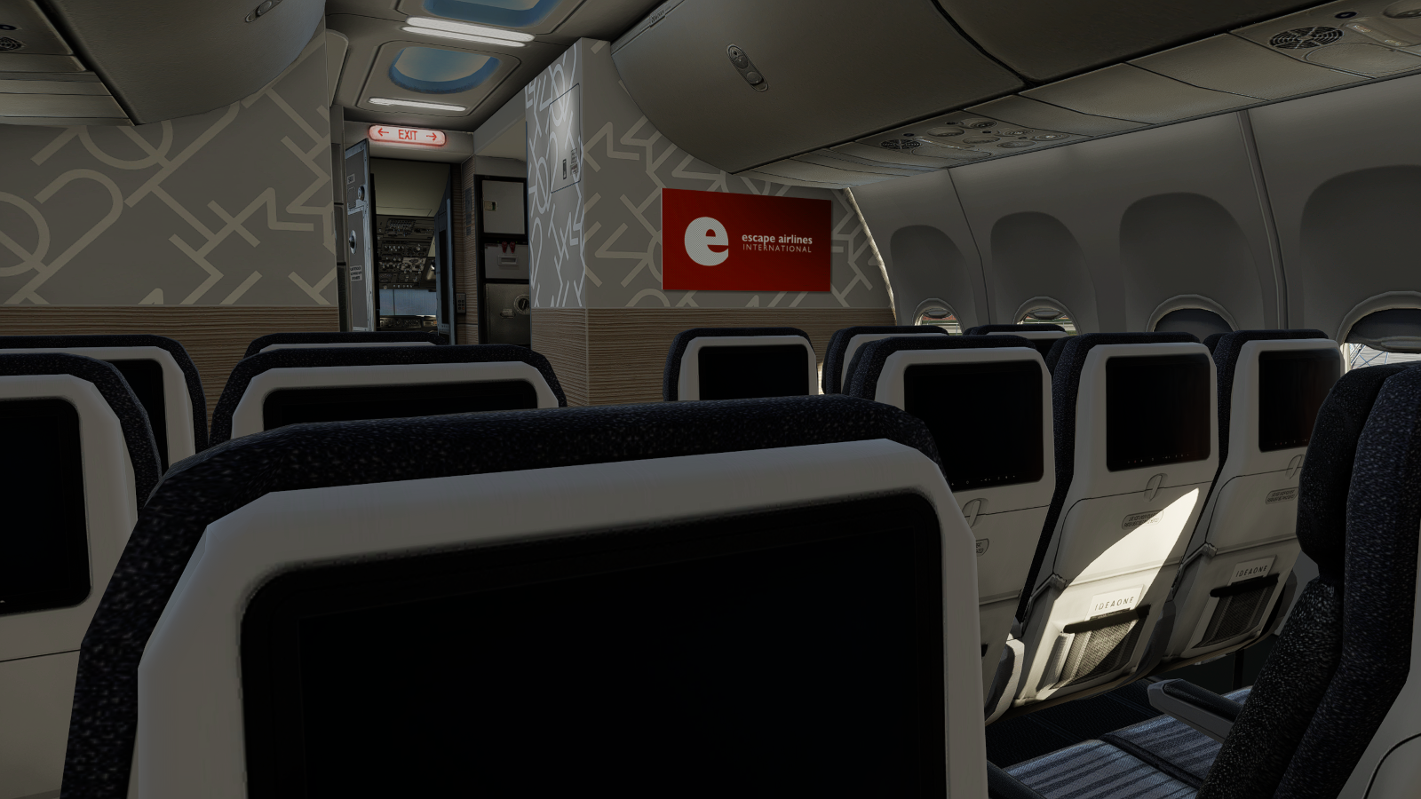 Escape Airlines International, Boeing 737-600, Crimson livery (Red) 9A ...