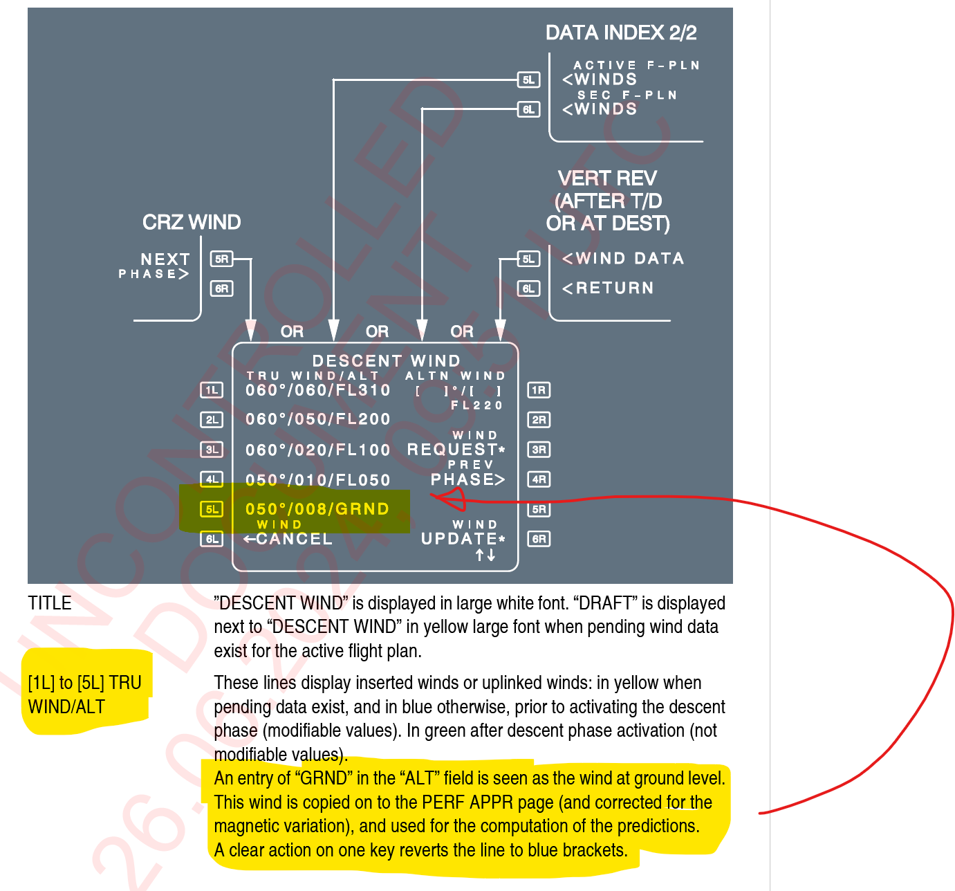 GRND wind not supported in Toliss FMC Wind entry field - Airbus A320 ...