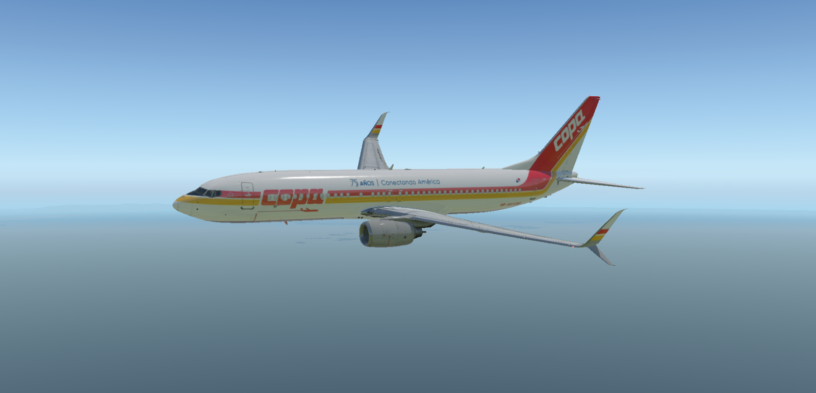Copa Airlines 75 Years Livery for Zibo - Zibo 737 - X-Plane.Org Forum