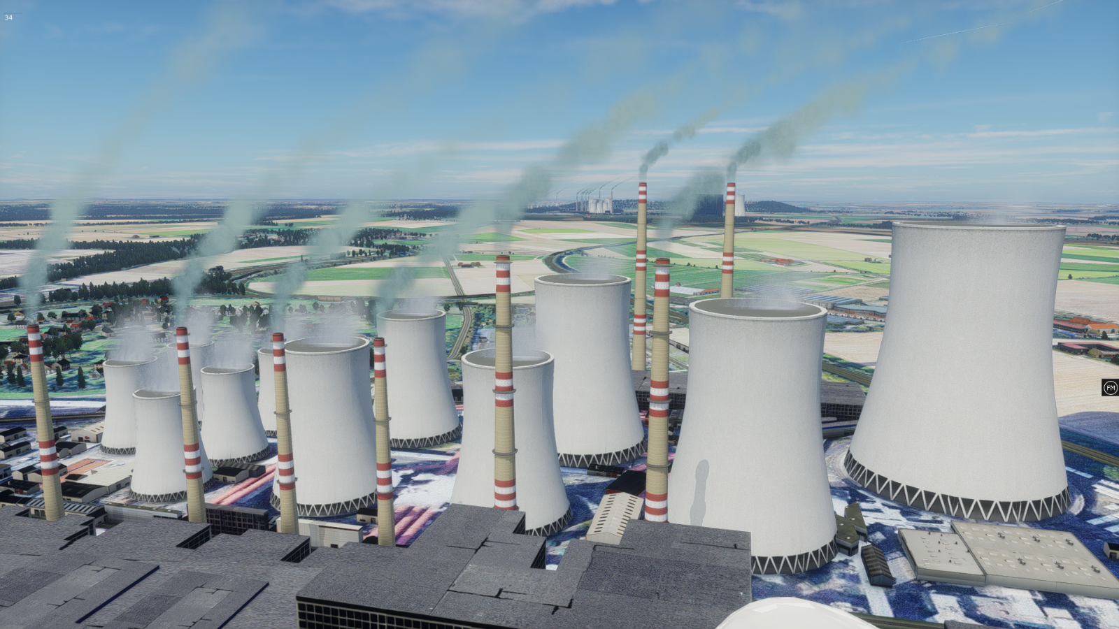 Smoke & Steam for Chimneys & Coolingtowers for simHeaven 1.0 XP12 ...