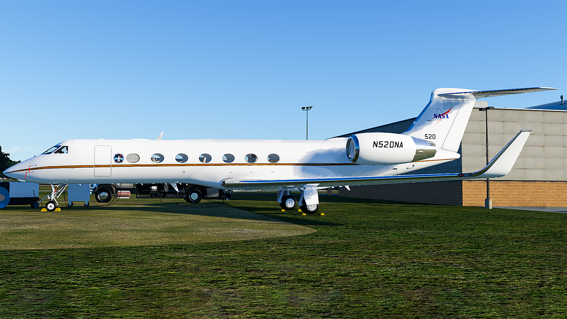 NASA N520NA Livery for the AKD GLF550 - AKD Studio - X-Plane.Org Forum