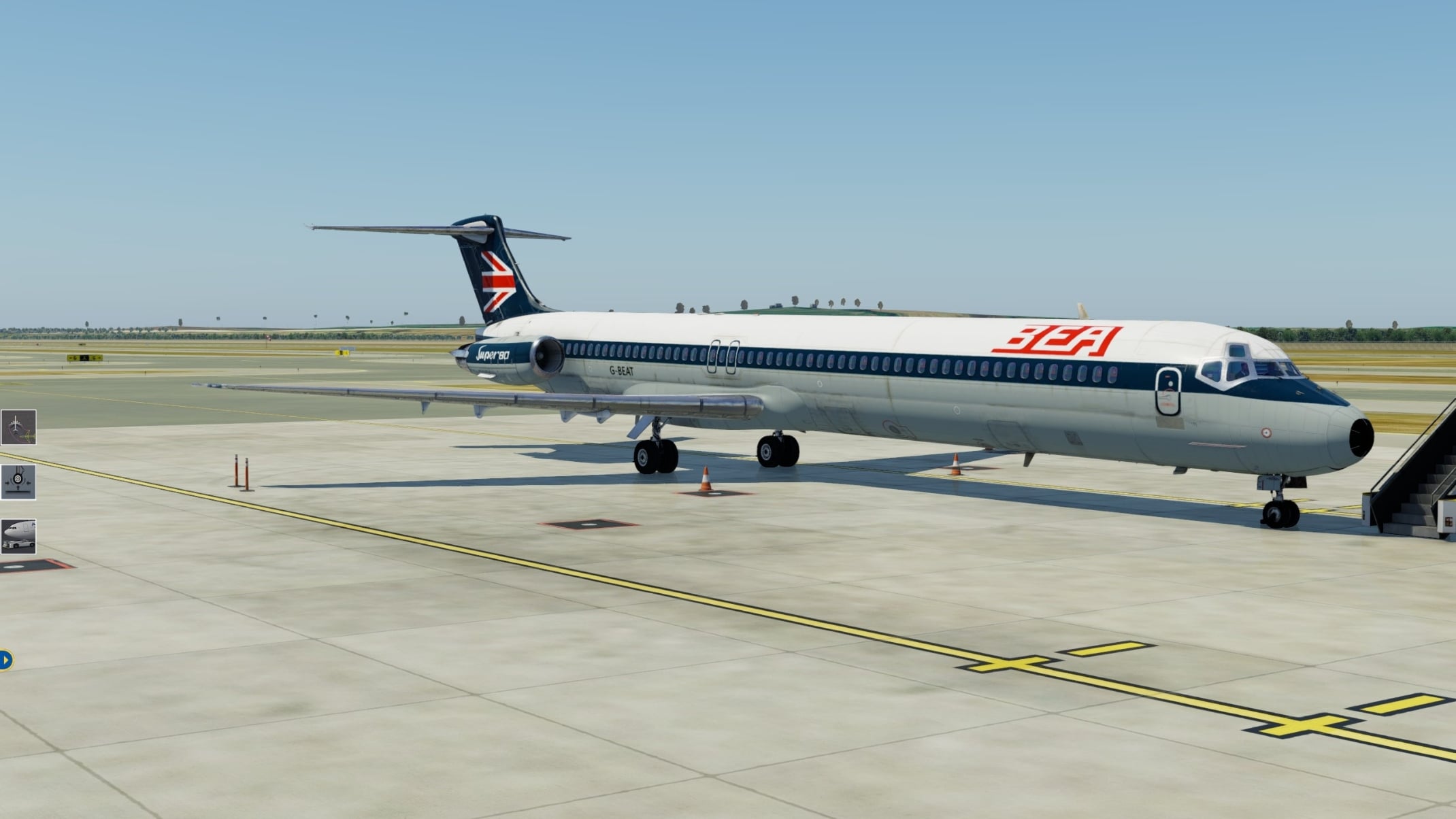MD 80 BEA with fictional Cabin - Rotate MD-80 - X-Plane.Org Forum