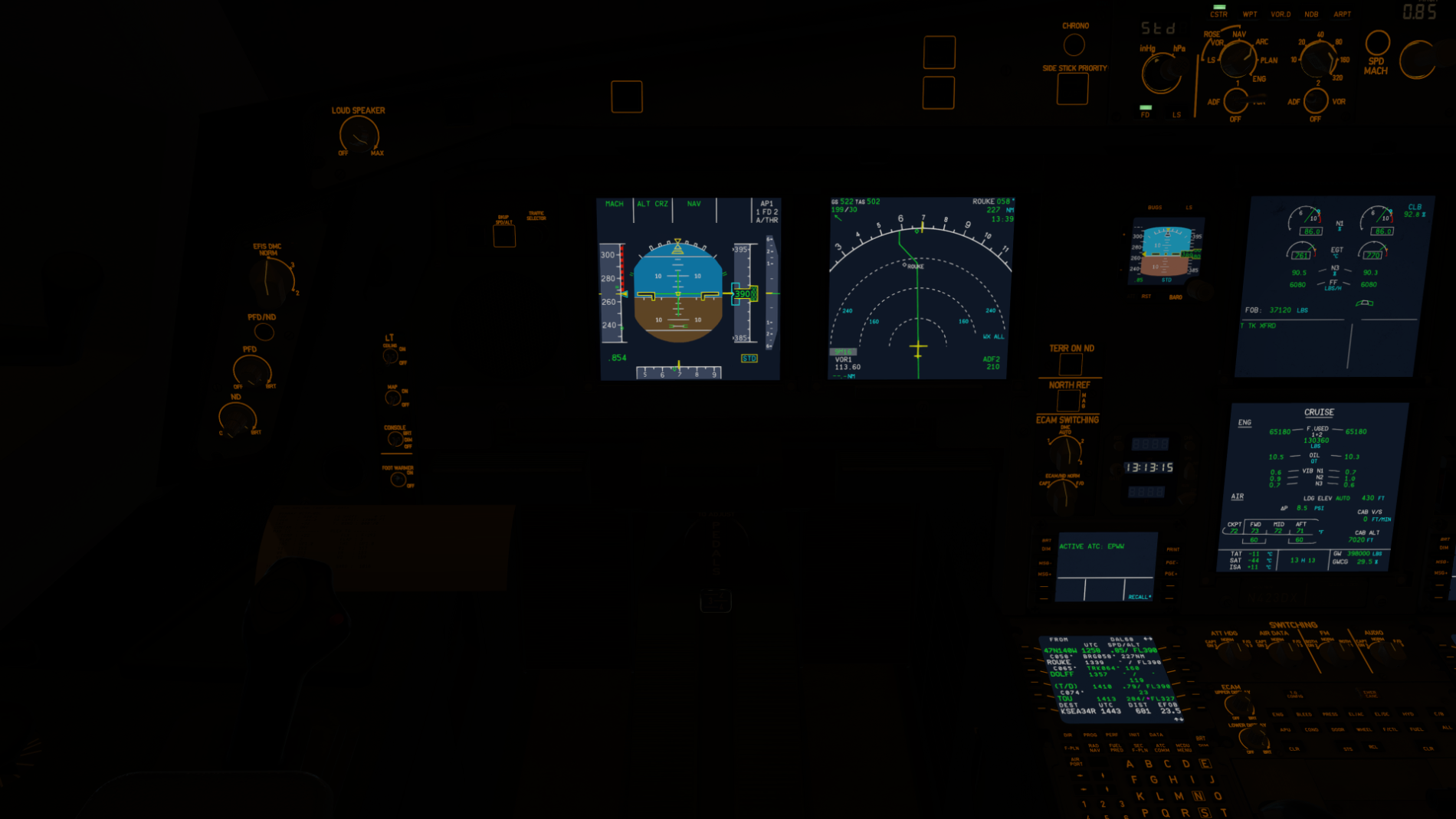 Funky route display and bank angles - Airbus A330-900 - X-Plane.Org Forum