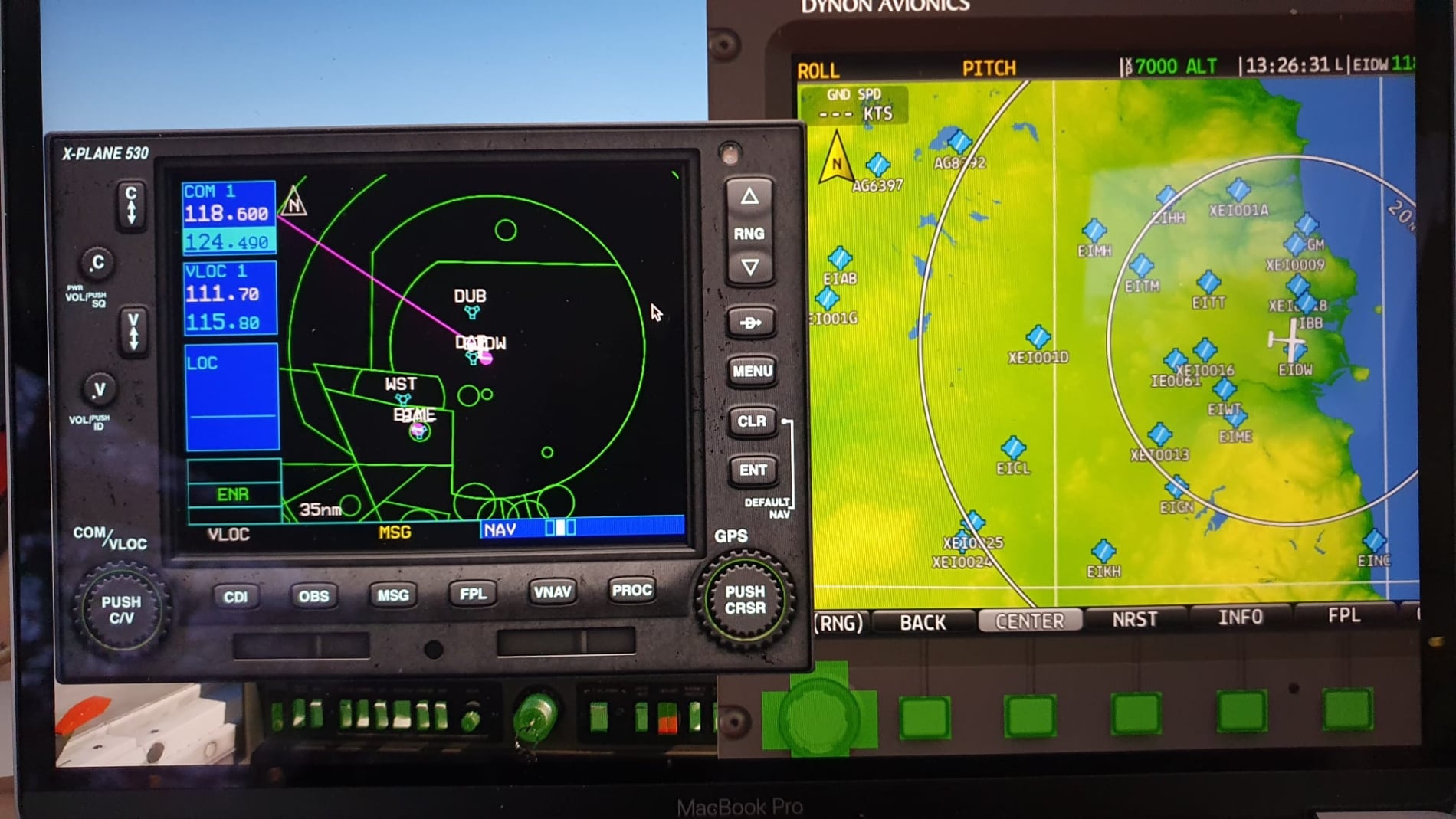 Navigation with Skyview Map - Diamond DA20 SV - X-Plane.Org Forum