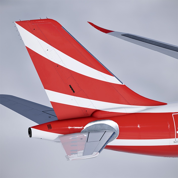 Toliss A330-900neo Air Mauritius (3B-NBV - Chagos Archipelago) UHD 8K ...