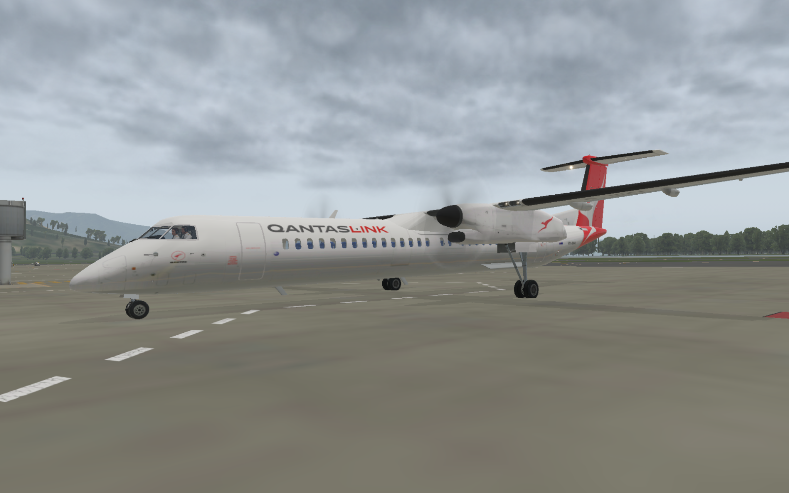 Manky1 Dash 8 Q400 Qantaslink VH-84A - Other Aircraft Livery - X-Plane ...