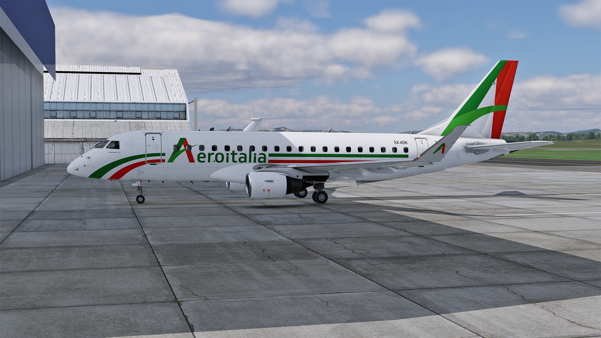 Aeroitalia - FPS EMBRAER 175 - v1.0 - FPS Ejets - X-Plane.Org Forum