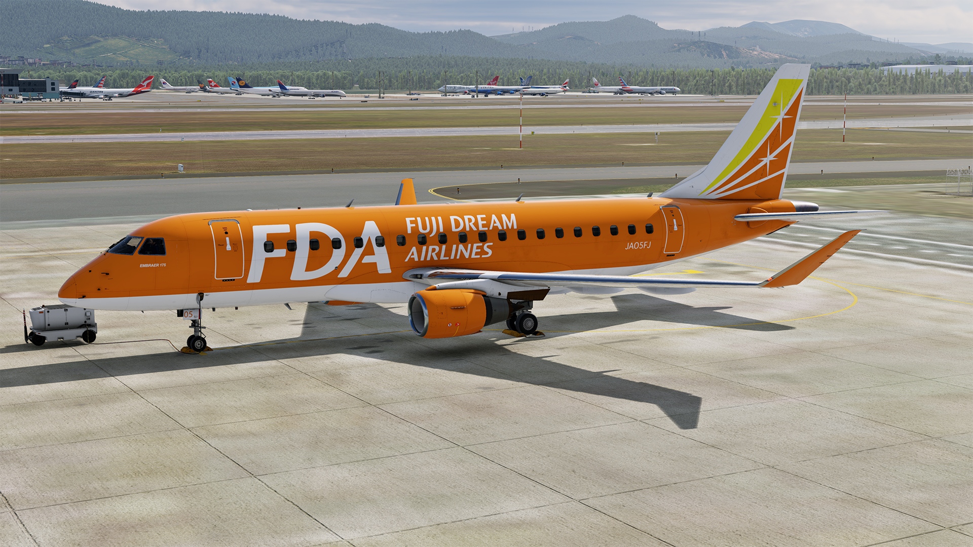 FUJI DREAM - FPS EMBRAER 175 - v1.0 - FPS Ejets - X-Plane.Org Forum