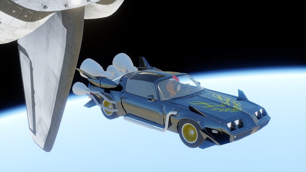 Heavy Metal 1959 Space Corvette (and Kenny's Space Trans Am) - Custom ...