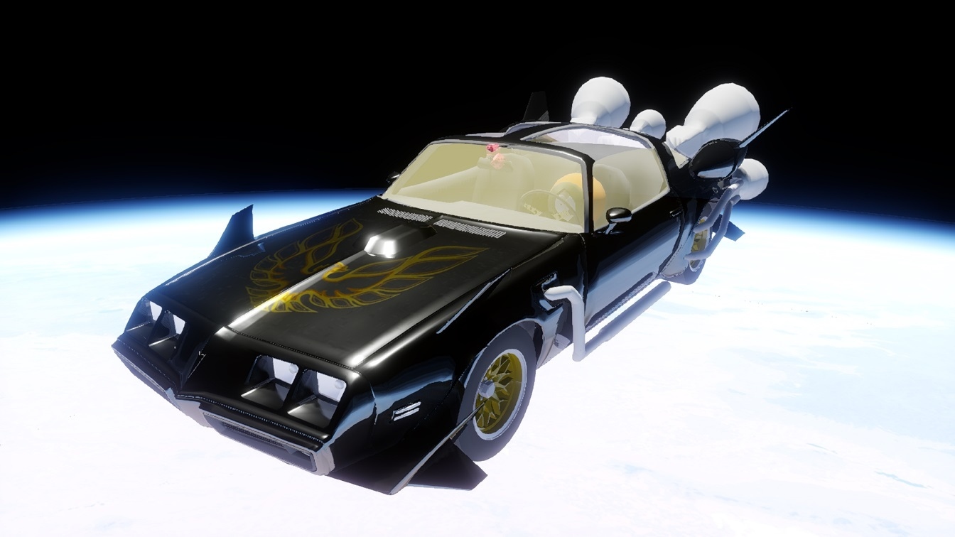 Heavy Metal 1959 Space Corvette (and Kenny's Space Trans Am) - Custom ...