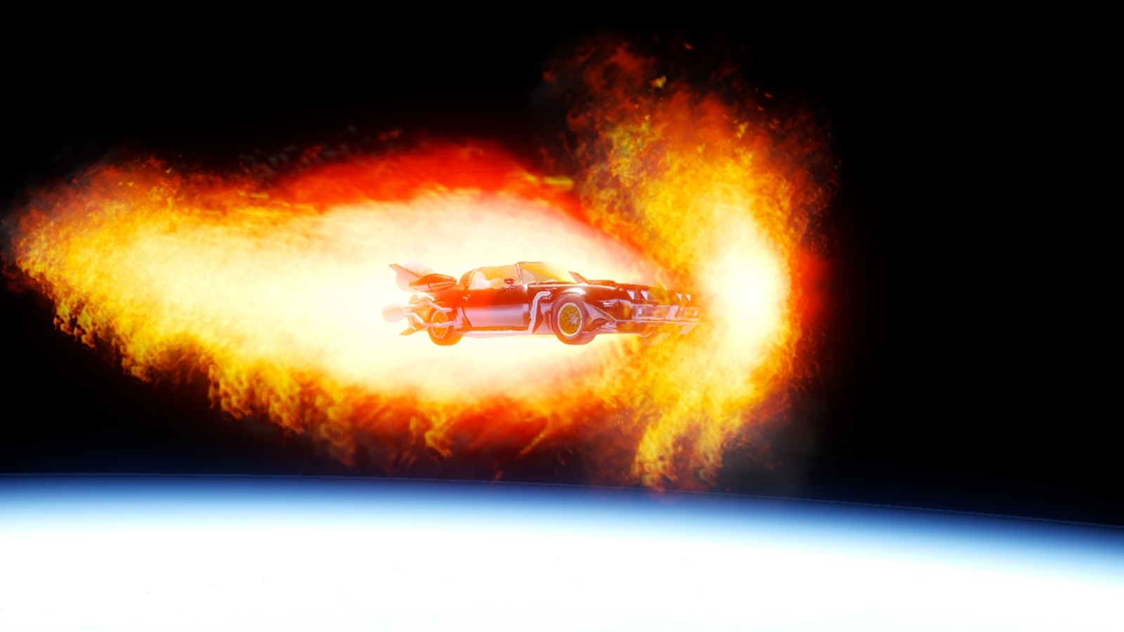 Heavy Metal 1959 Space Corvette (and Kenny's Space Trans Am) - Custom ...