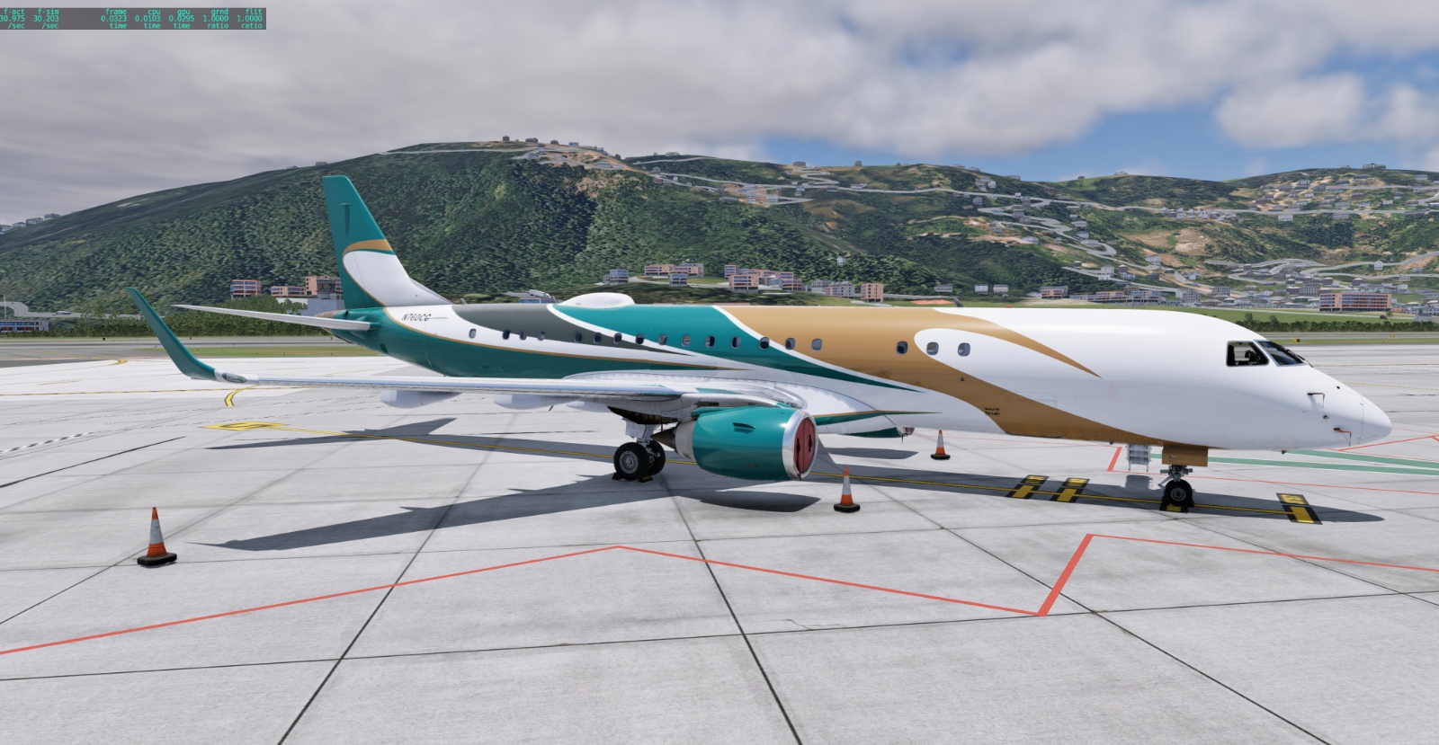 Embraer Lineage 1000 N760CC X-Crafts - E-Jets Family by X-Crafts - X ...
