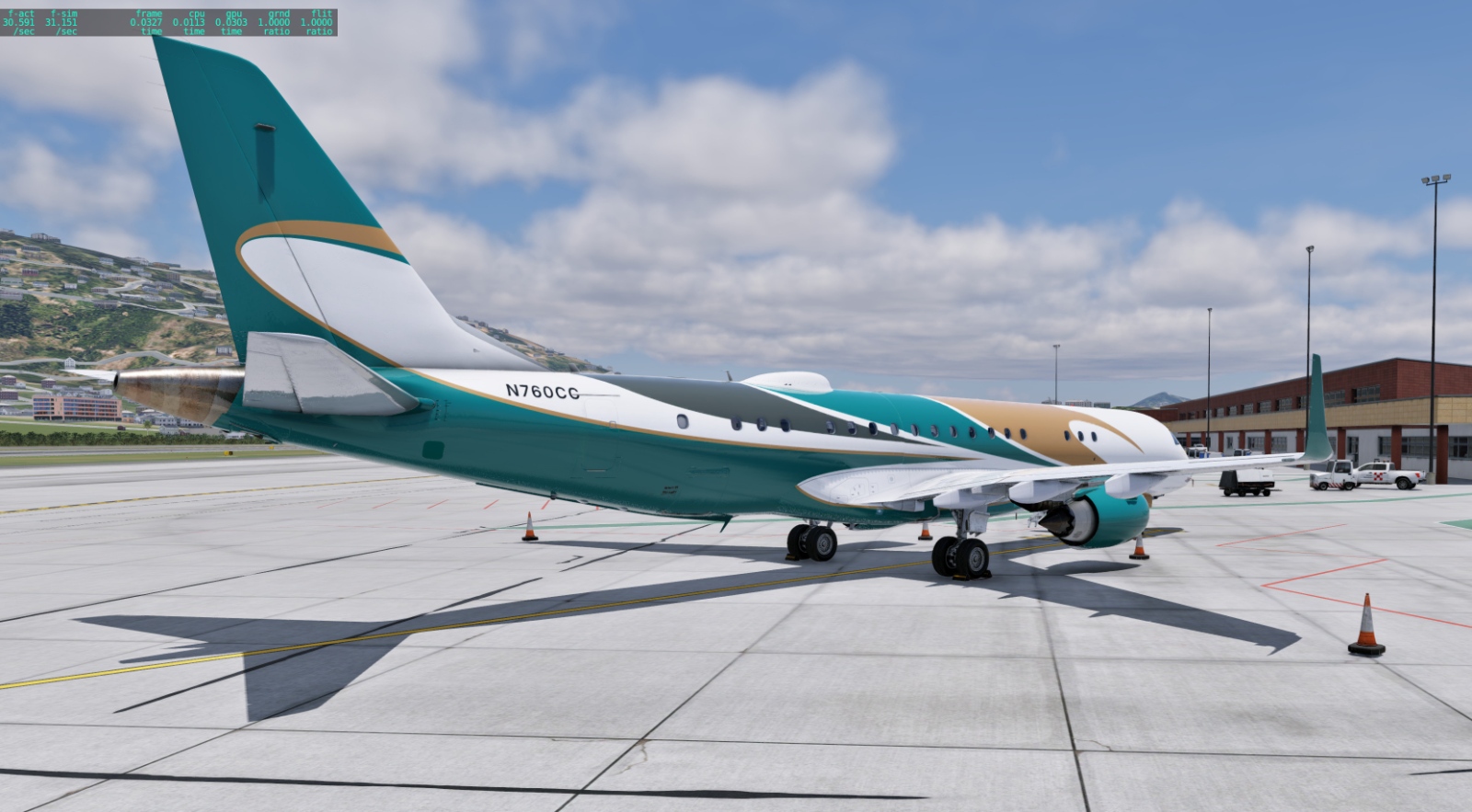 Embraer Lineage 1000 N760CC X-Crafts - E-Jets Family by X-Crafts - X ...