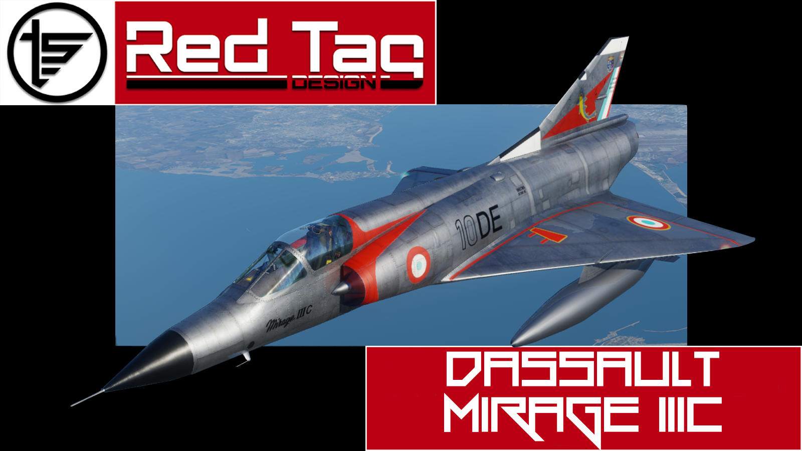 Red Tag "Dassault" Mirage IIIC NEW VERSION 1.5 - Military Aircraft XP12 ...