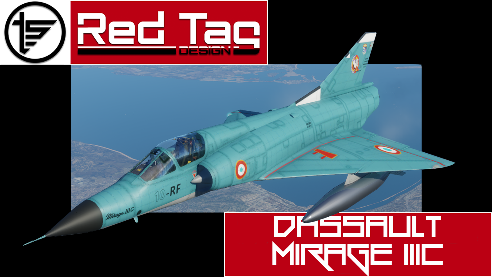 Red Tag "Dassault" Mirage IIIC NEW VERSION 1.5 - Military Aircraft XP12 ...