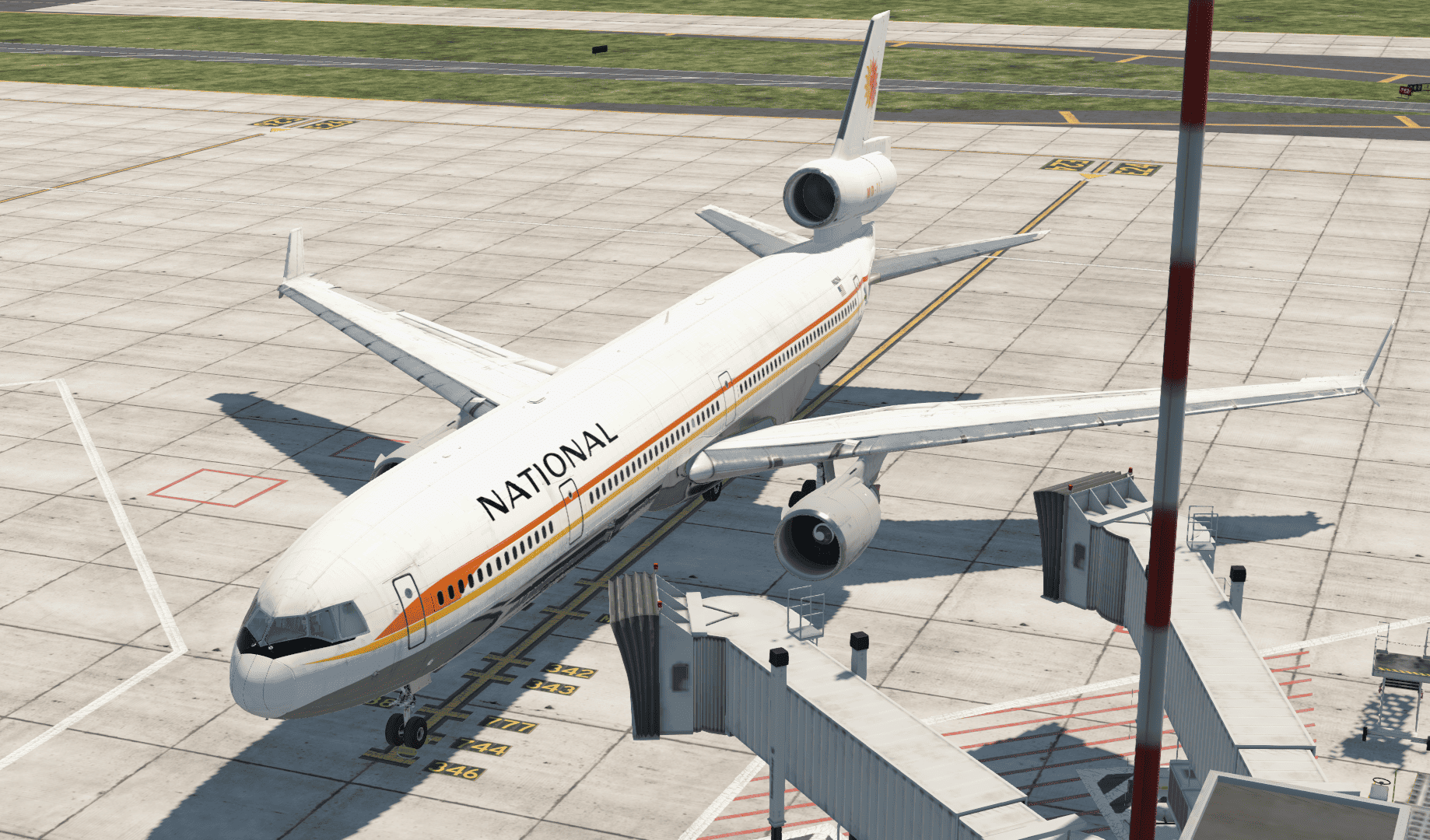 Rotate MD-11 - National Airlines - N82NA ( DC-10 Based ) - Rotate MD-11 ...