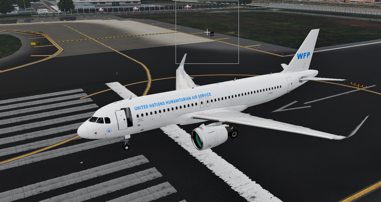 UN Humanitarian Air Service livery for Toliss A20N (Fictional) - Toliss ...
