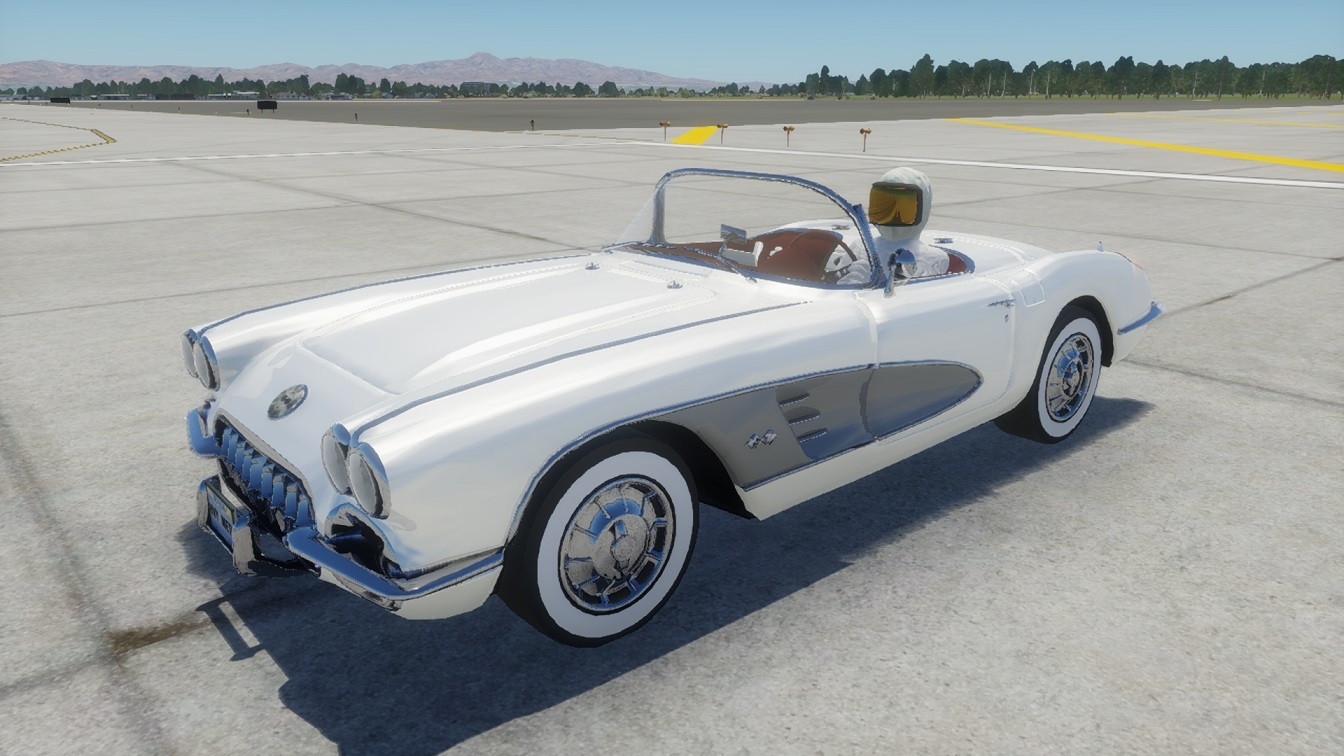 Heavy Metal 1959 Space Corvette (and Kenny's Space Trans Am) - Custom ...