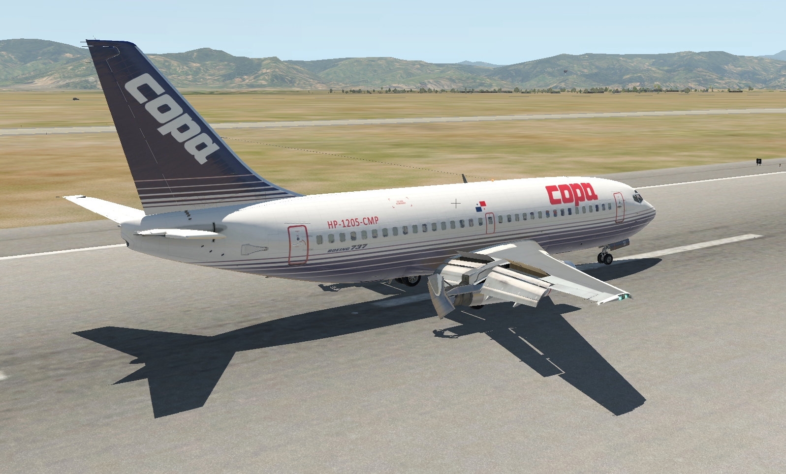 Copa Airlines/Britannia Airways hybrid livery - 732 TwinJet Paints - X ...