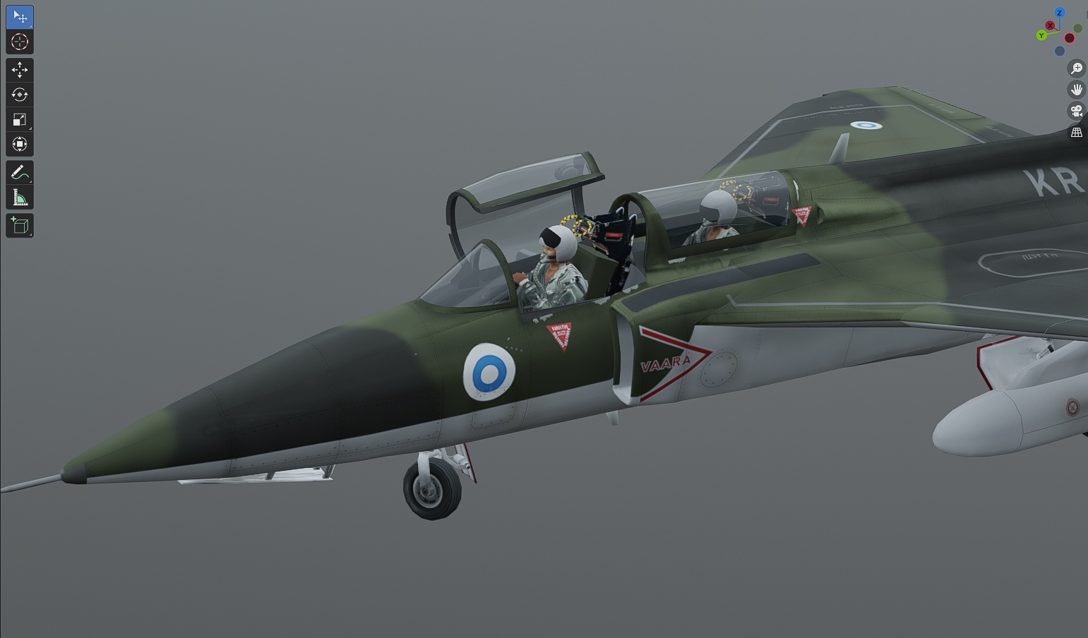 My first aircraft project - an early 1970s "what-if" scenario. - Custom ...