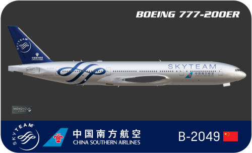 FF 777-200ERv2 *** Skyteam China-Southern B-2049 *** - FF 777 Ultimate ...