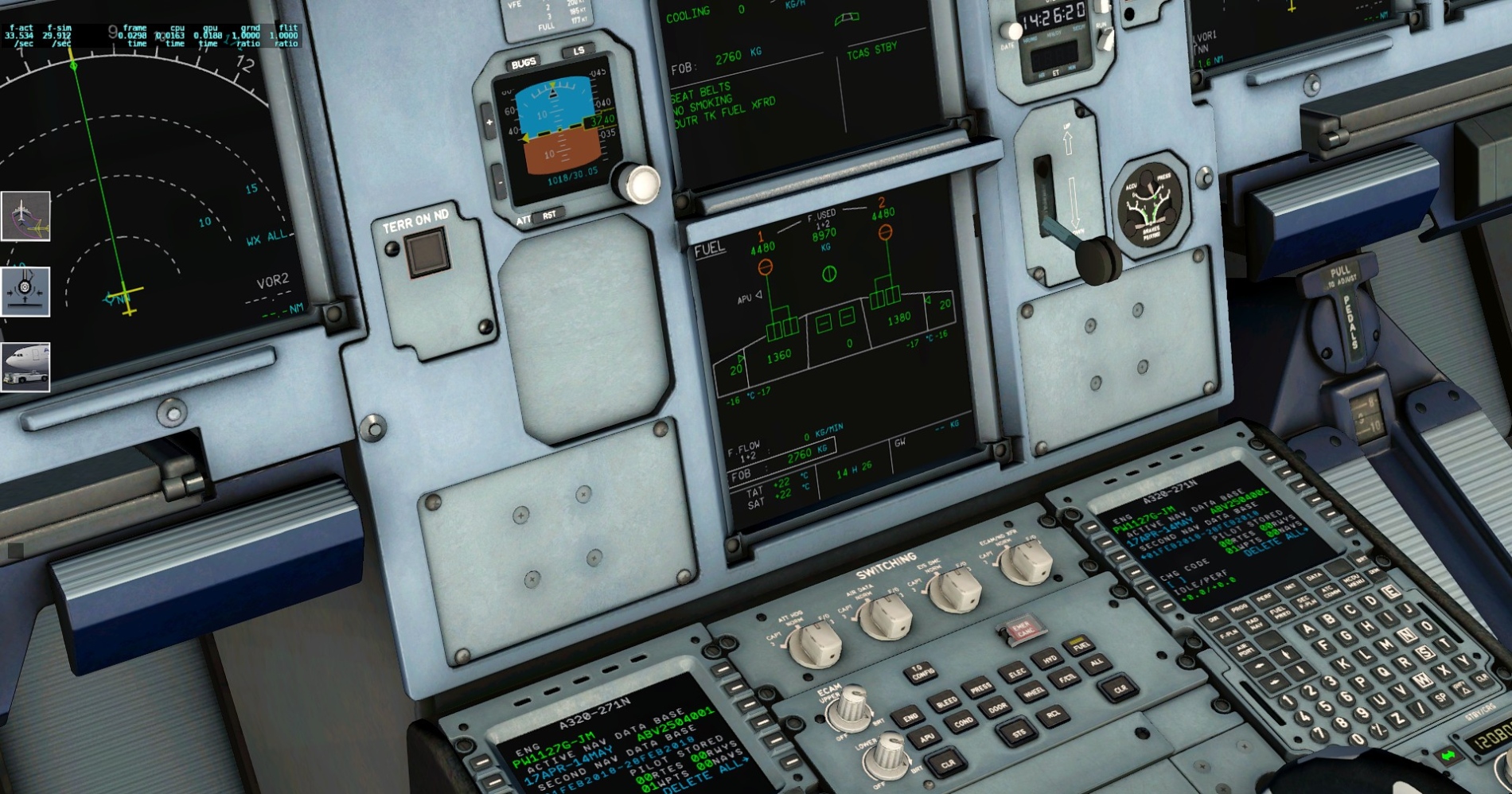 Tolliss A20N XP11 - Unbalanced fuel (????) - Airbus A320 Neo / Ceo - X ...
