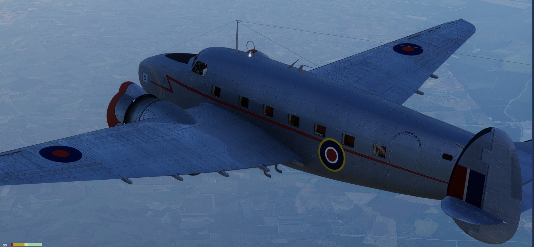 RCAF lodestar metal finish: stripe colors - Work in Progress - X-Plane ...