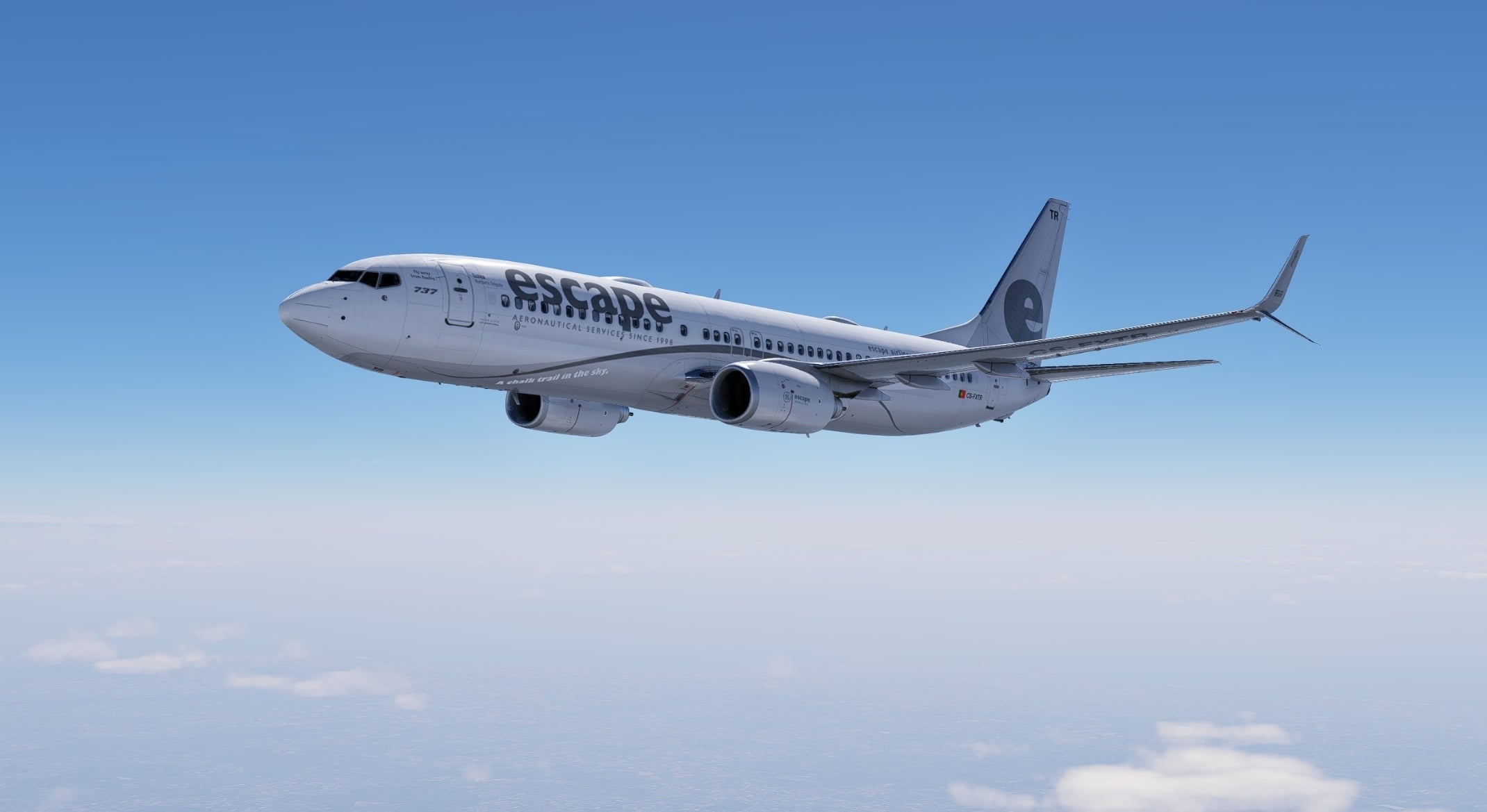 Escape Airlines International, Triple Pack Chalk Liveries for LevelUp ...