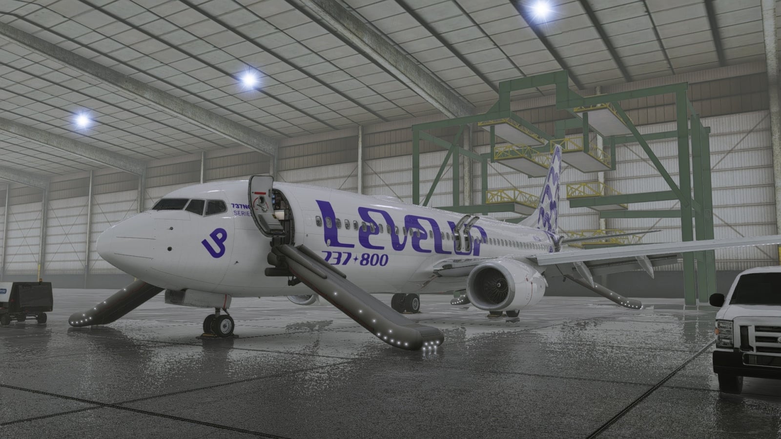LevelUp 737-800 Evacuation Slides - Airliners XP12 - X-Plane.Org Forum
