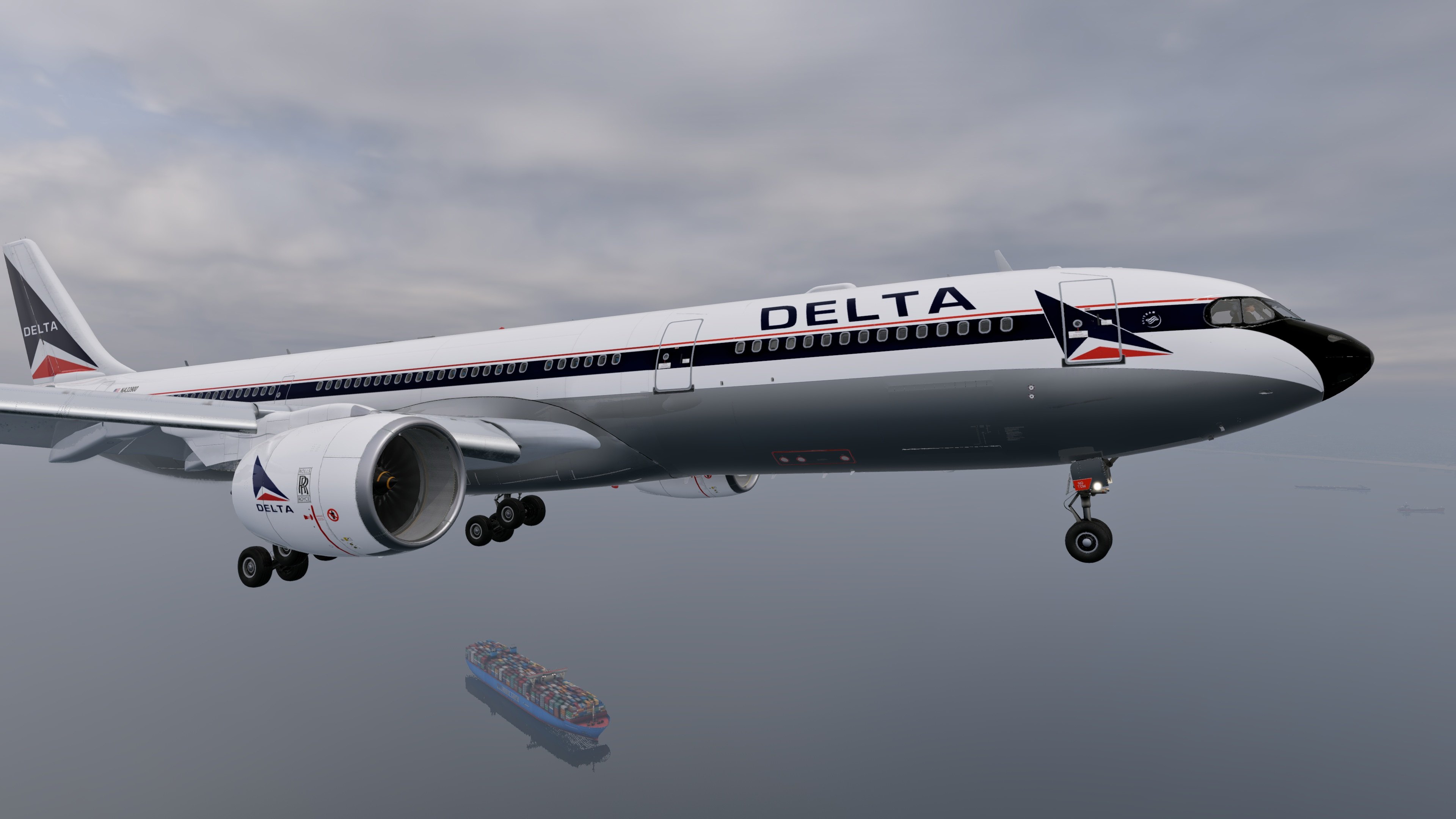 Delta Air Lines (Retro) - A330-900 - Toliss A330 - X-Plane.Org Forum