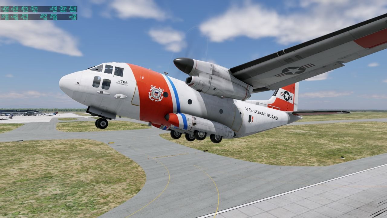 US Coast Guard HC-27J livery Quick-Fix Revised for Sacramento 2706 ...