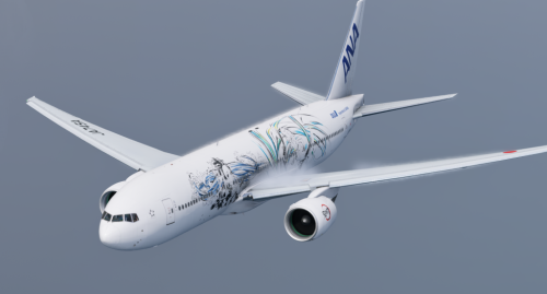 FF777V2 ANA Demon Slayer Special Livery (JA745A) - FF 777 Ultimate - X ...