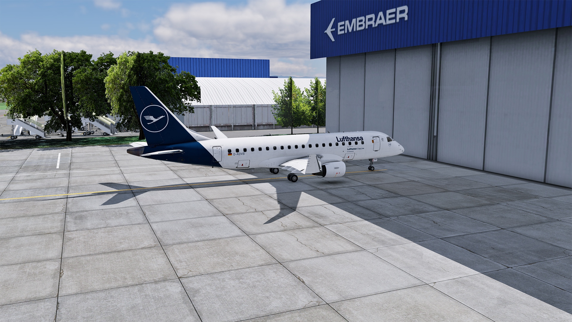 Lufthansa - Fictional - FPS EMBRAER 175 - v1.0 - FPS Ejets - X-Plane ...