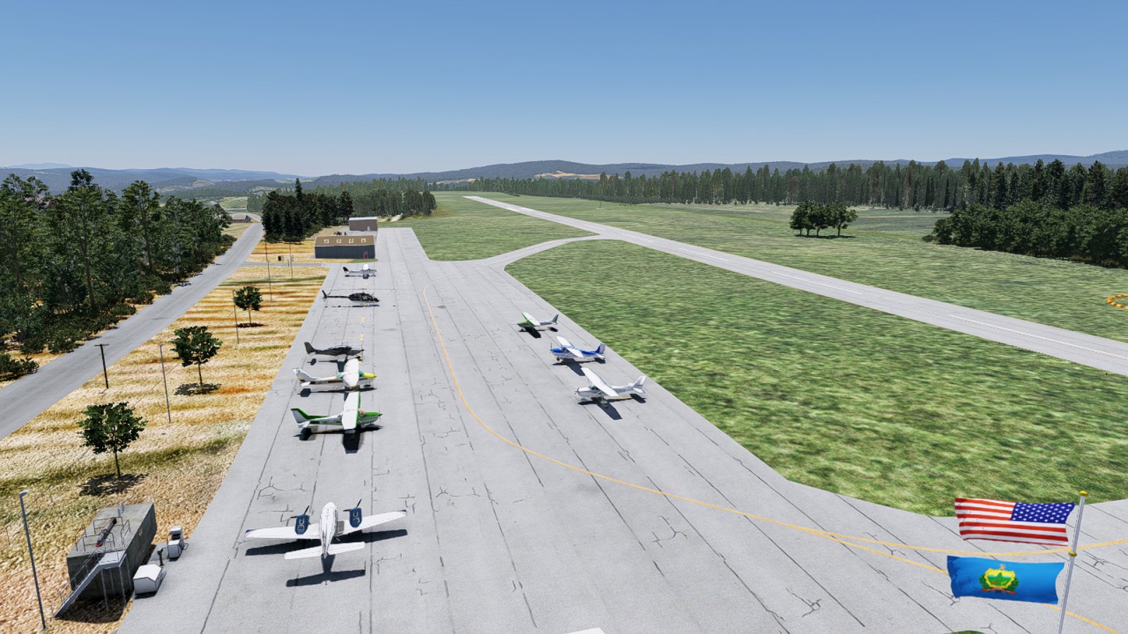KCDA Caledonia County State V-1.2 - Scenery Packages XP12 - X-Plane.Org ...
