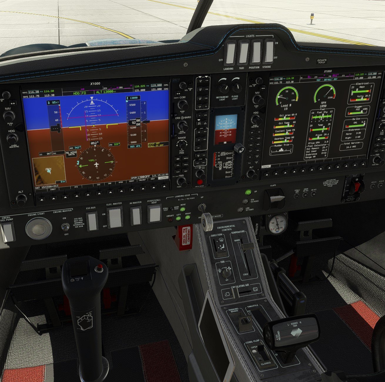 Ground idle for high altitudes - Diamond DA50 RG - X-Plane.Org Forum