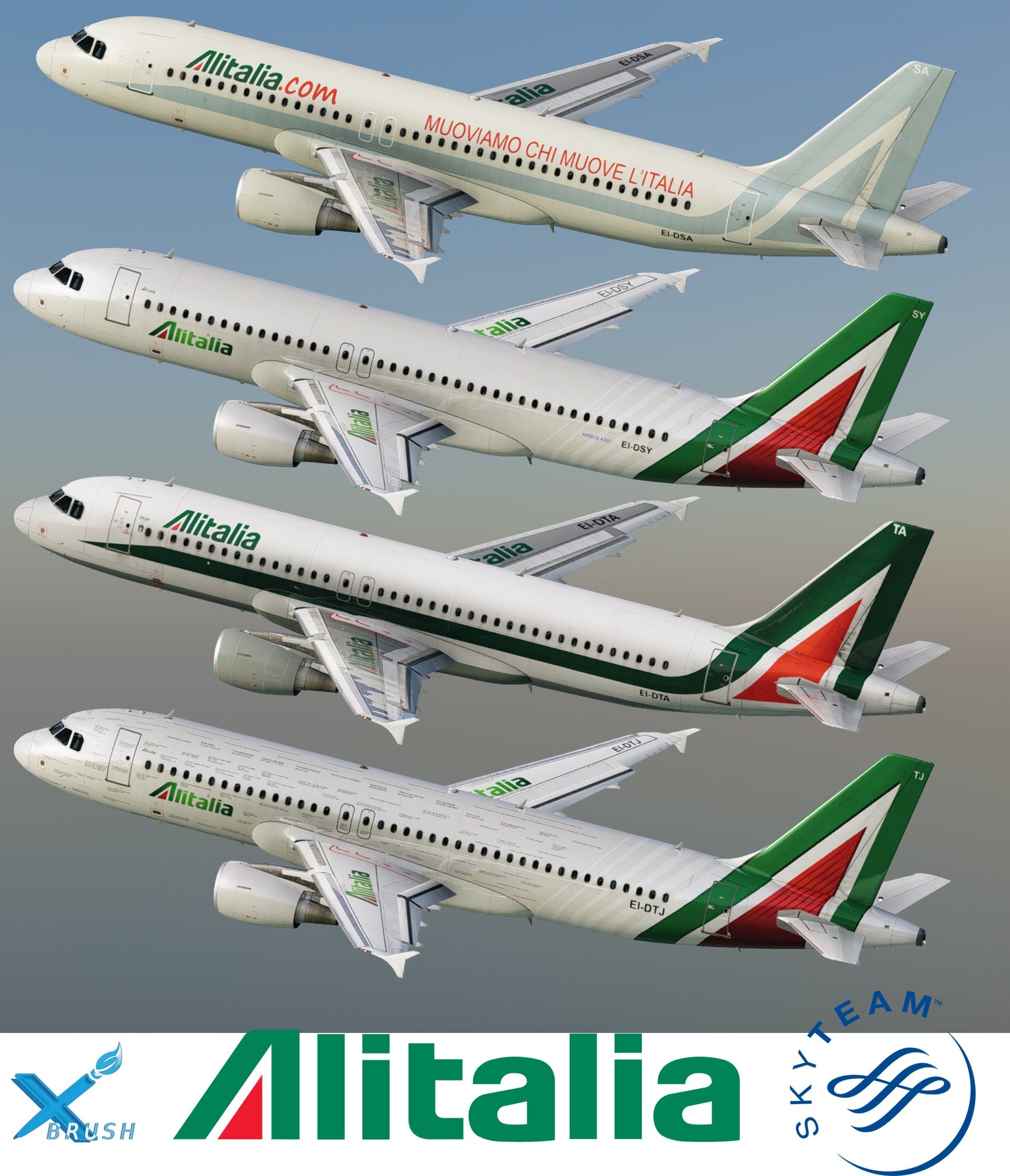 Alitalia Megapack for ToLiss A320 - Toliss A320 - X-Plane.Org Forum
