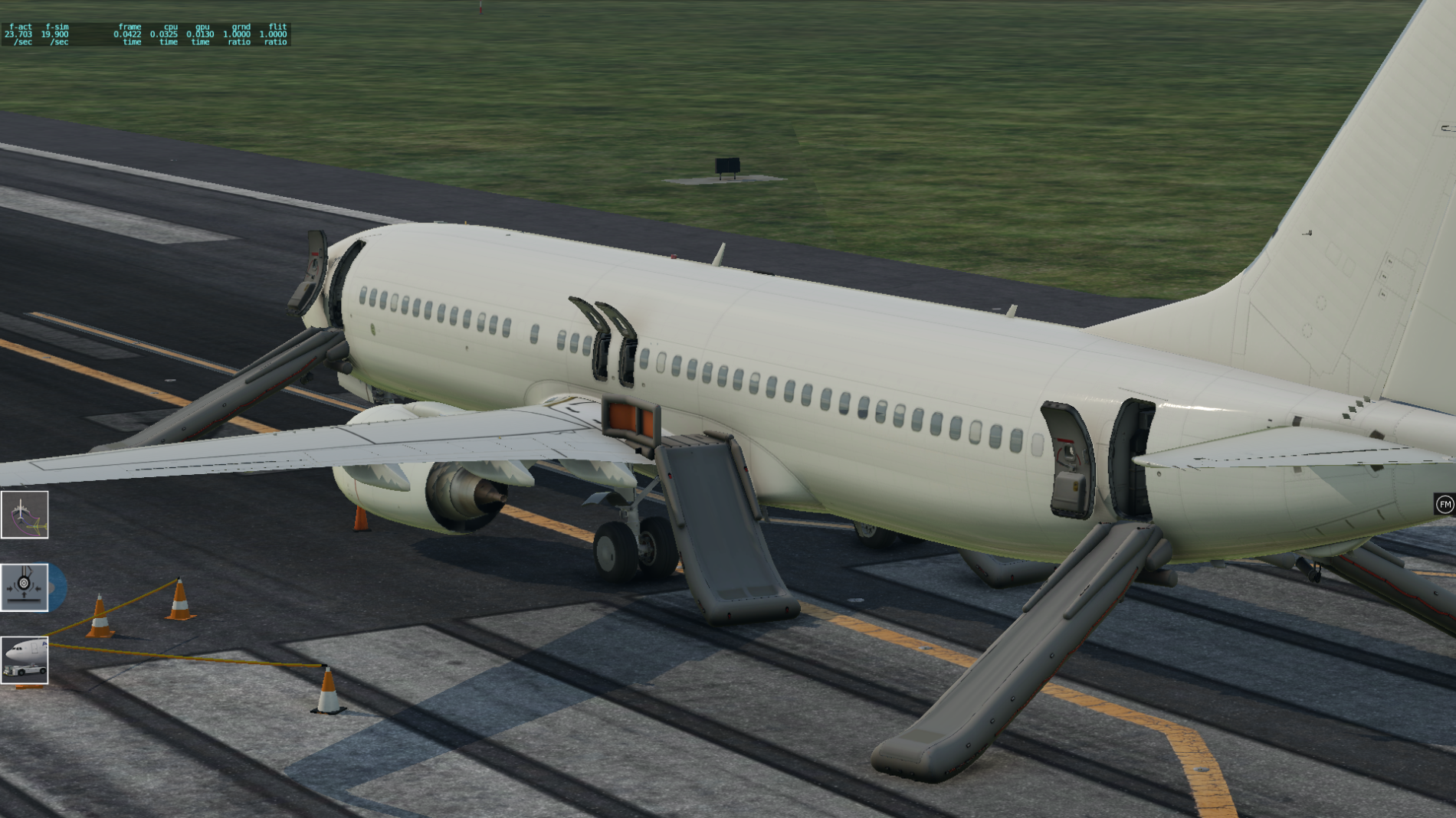 LevelUp 737-800 Evacuation Slides - Airliners XP12 - X-Plane.Org Forum