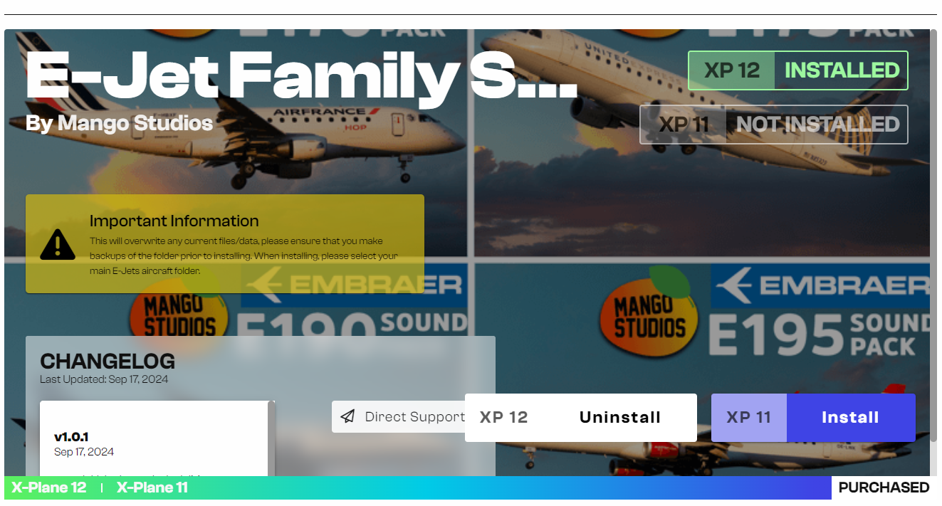 Mango soundpacks deinstalling? - Mango Studios Sound Packs - X-Plane ...