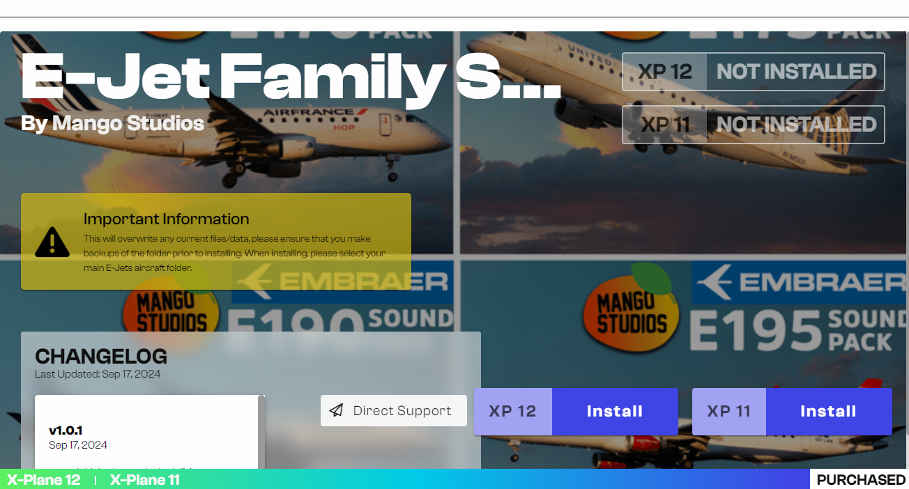 Mango soundpacks deinstalling? - Mango Studios Sound Packs - X-Plane ...