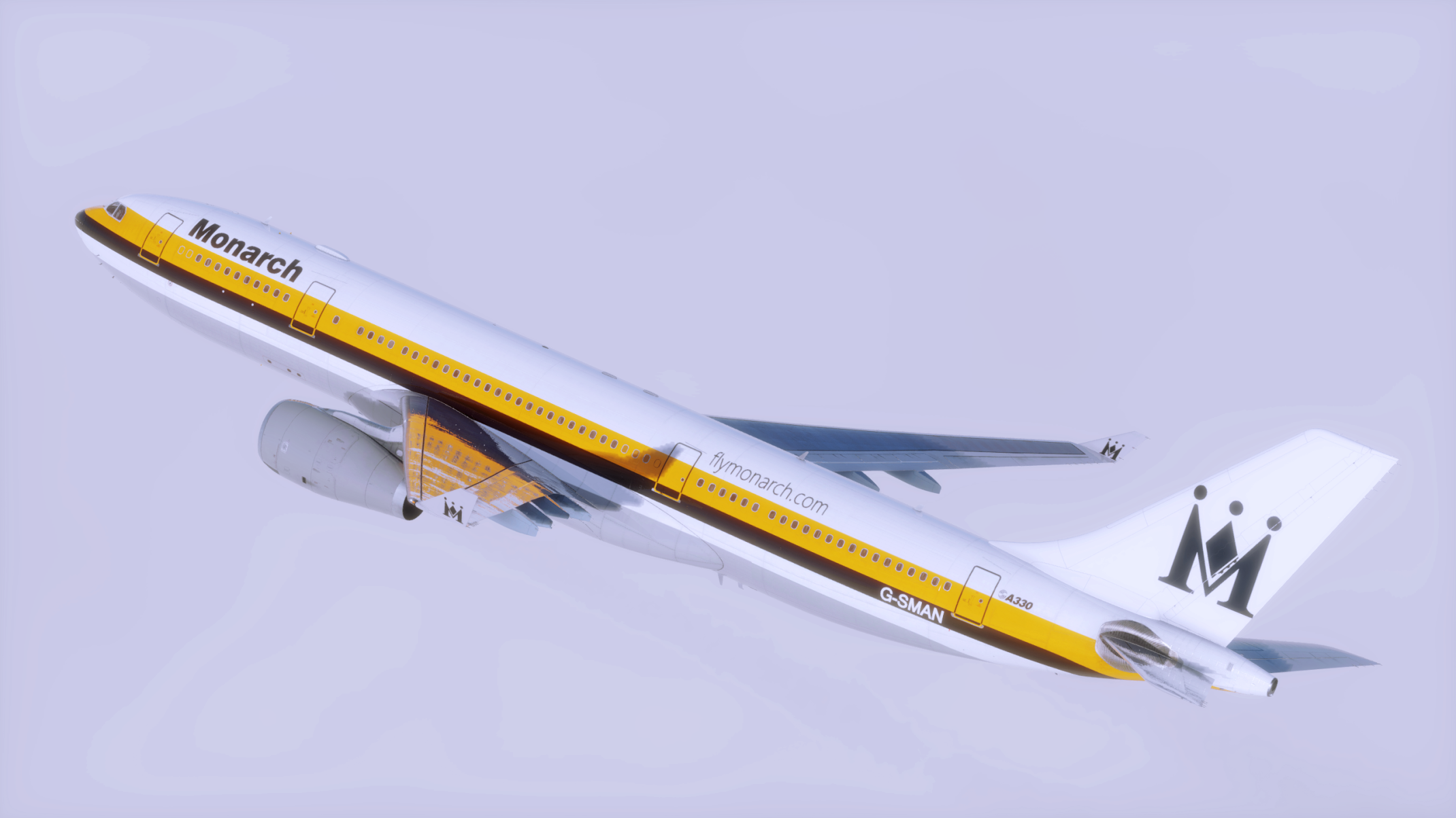 X-Works A330-200 Monarch Airlines fleet pack (1978-2002 Colours) 4K ...
