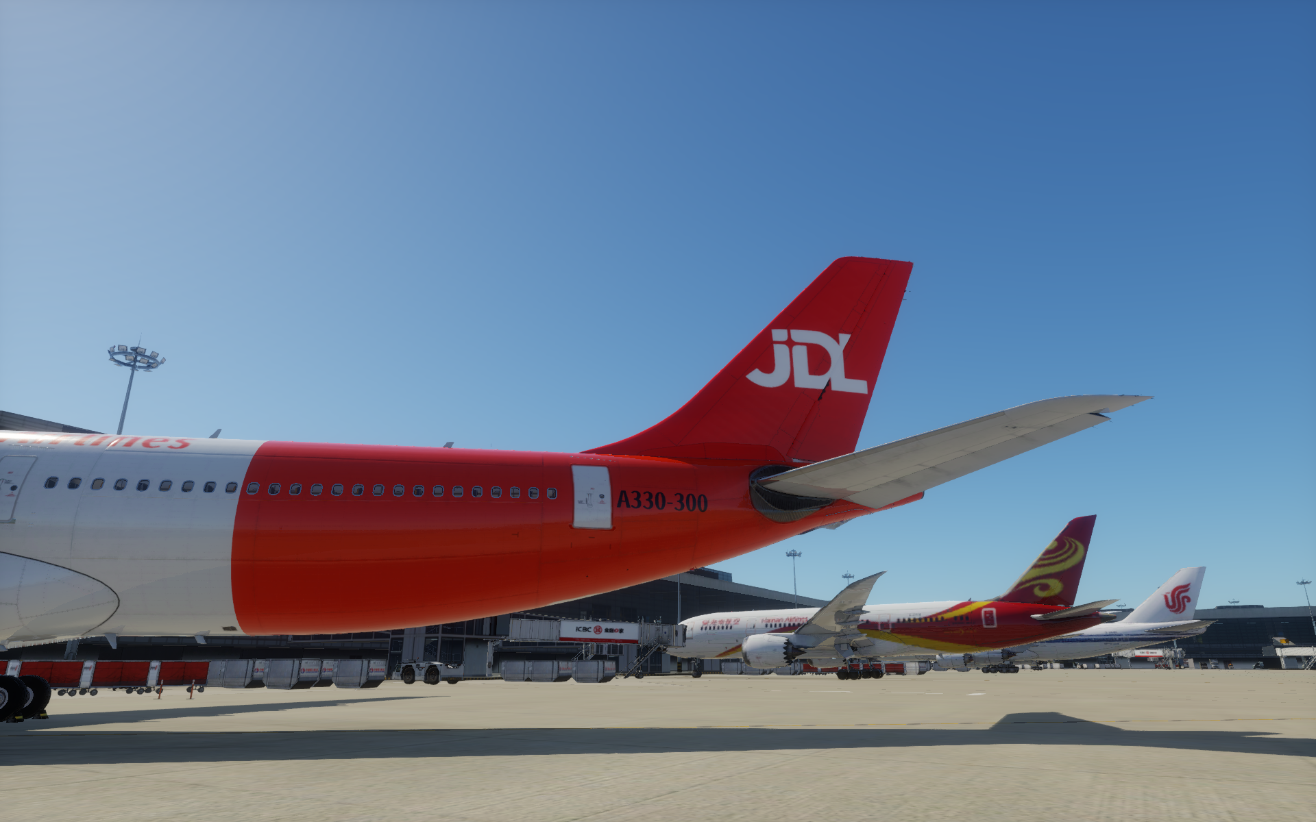 JD Airlines virtual liveries of Aerogenesis A330-300 - Default X-Plane ...
