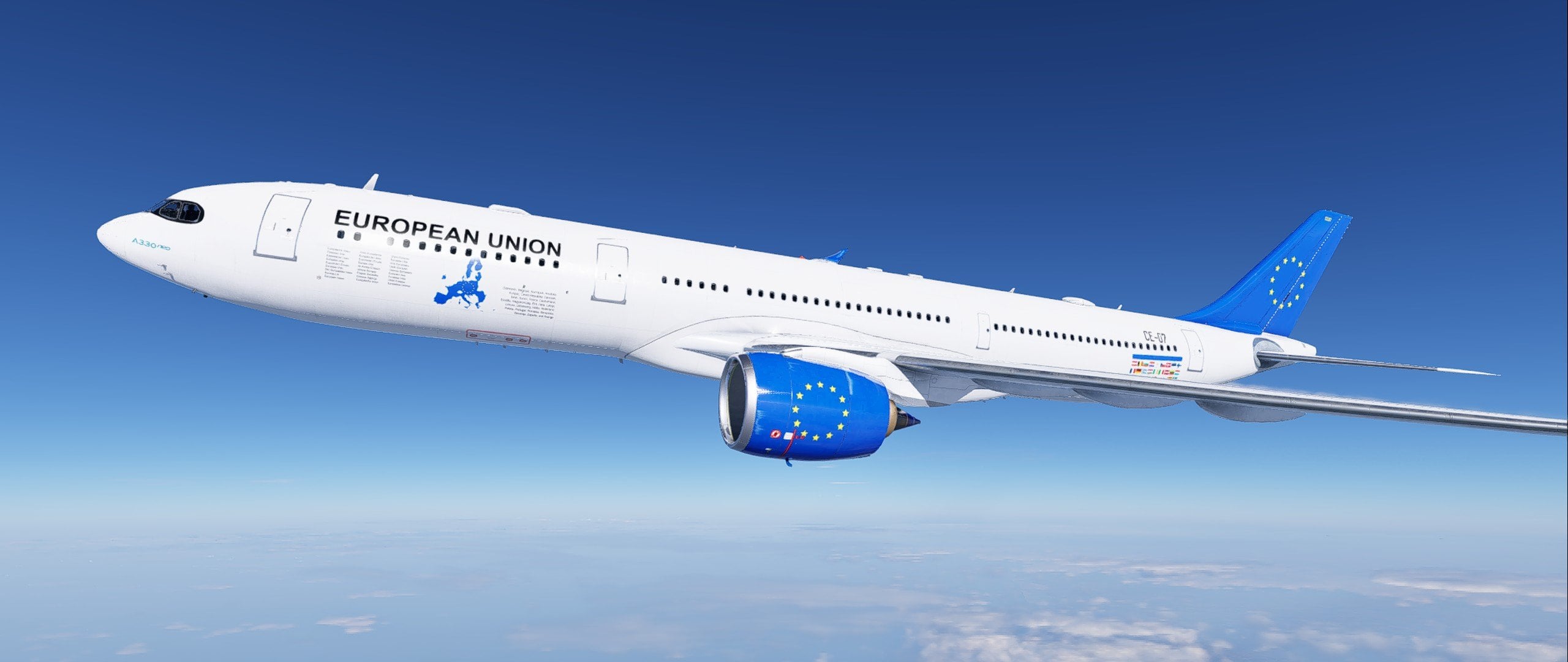 Toliss A339 Air Force One package for several countries (Fictitious ...