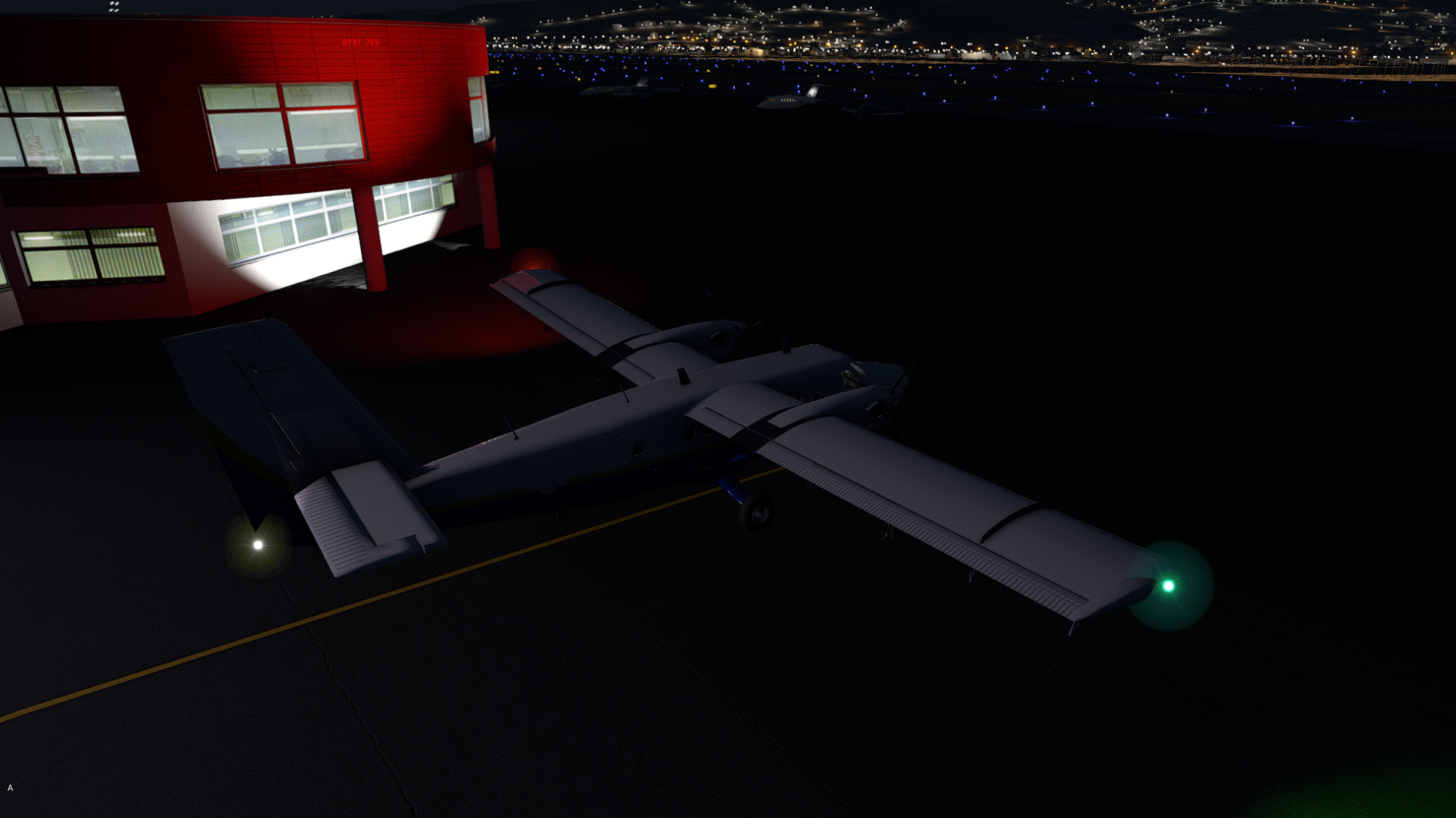 Nav lights very bloomy/flashy unrealistic - Airbus A320 Neo / Ceo - X ...