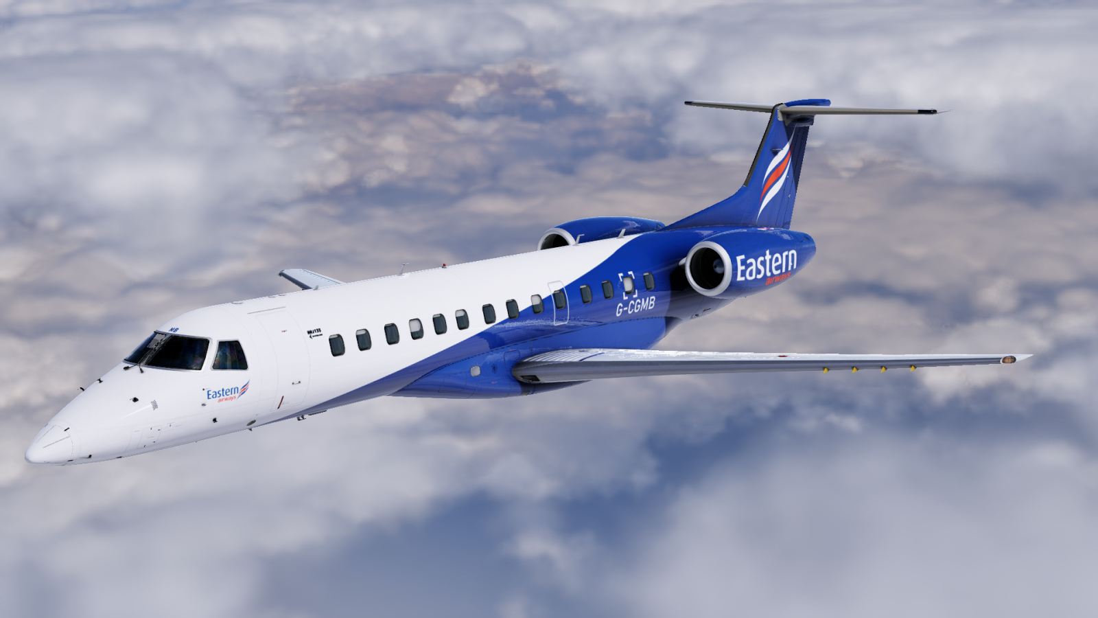 X-Craft Eastern Airways Embraer ERJ-135ER G-CGMB (2011) - ERJ Family by ...