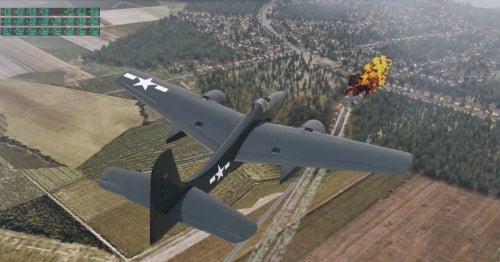 Virtavia F7F-3 Tigercat, unofficial update - Military Aircraft XP12 - X ...