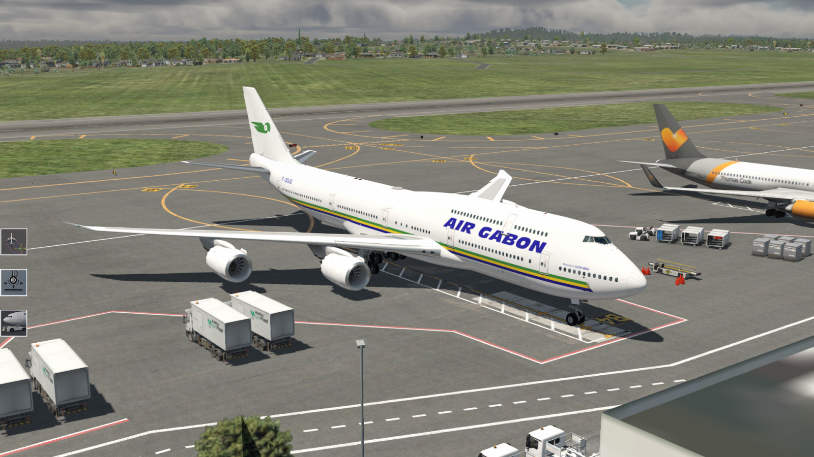 SSG 747 - Air Gabon - President Leon Mba - SSG Liveries - X-Plane.Org Forum