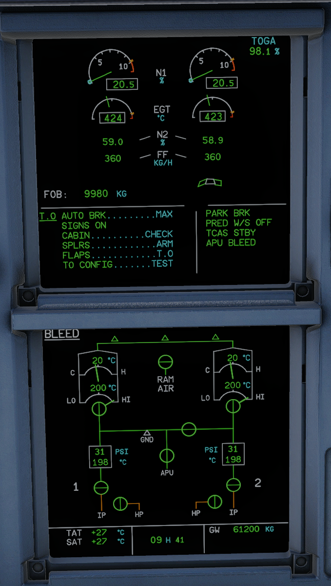 Toliss A320 Family EPR not as accurate as I would like - Airbus A319 ...
