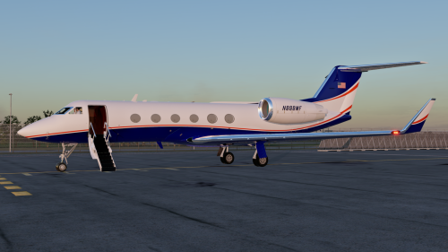 N888MF livery for ghansen's Gulfstream G-IV(SP) - General Aviation - X ...