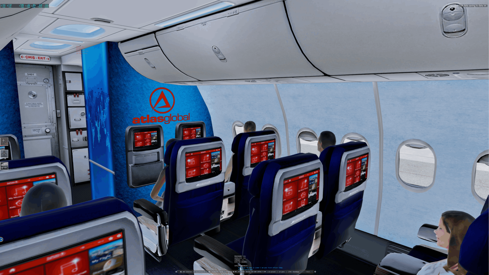 B737 Zibo Atlasglobal Cabin mod - Zibo 737 - X-Plane.Org Forum