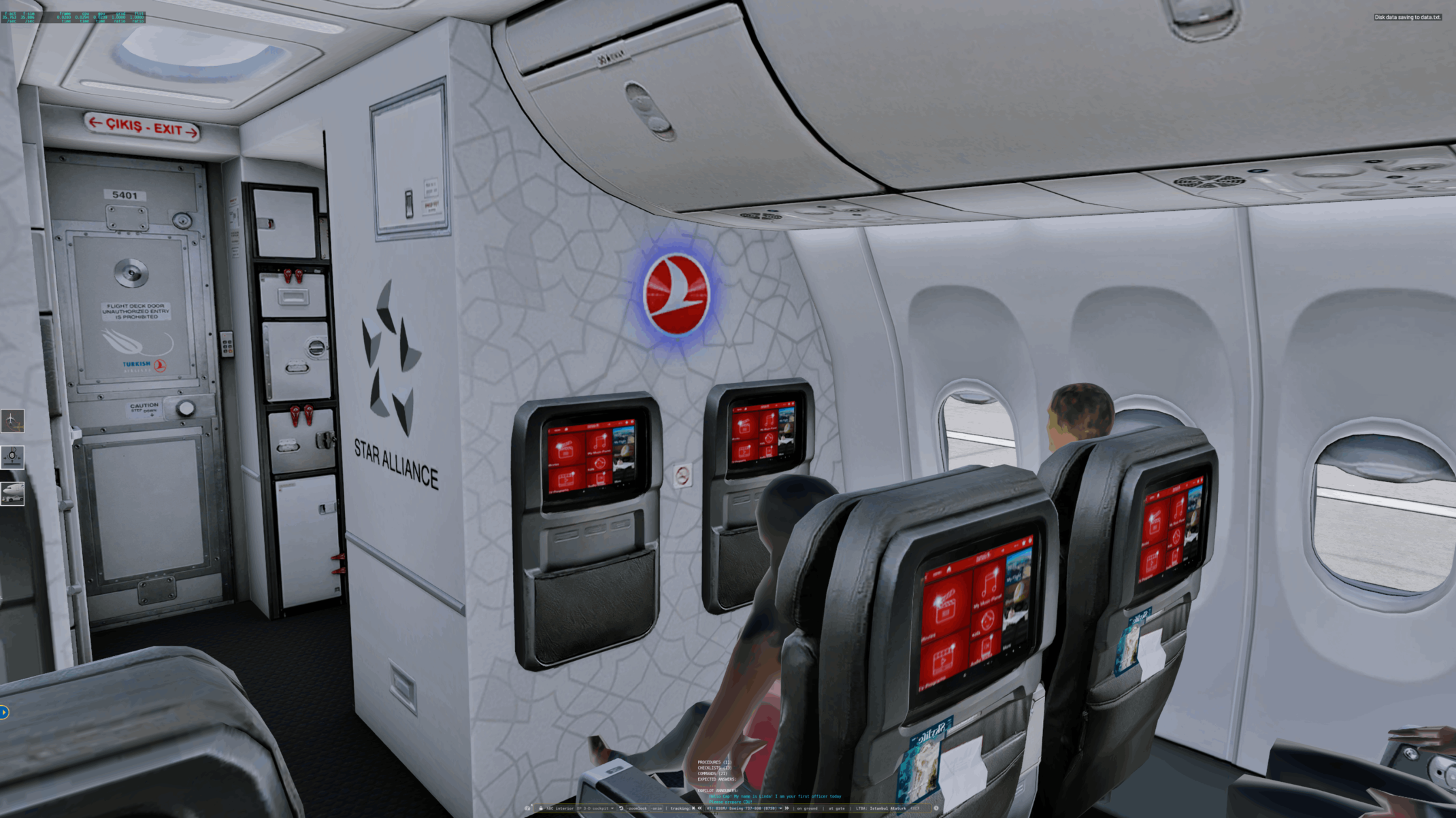 B737 MAX8 Turkish Airlines Star Alliance with Cabin mod - Other ...